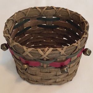 Holiday | Jingle Bell Woven Basket | Poshmark